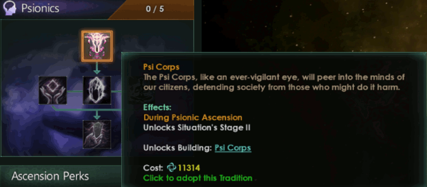 Stellaris Dev Diary #392 - Psionic Ascension and Delving into the Shroud | Paradox Interactive ...